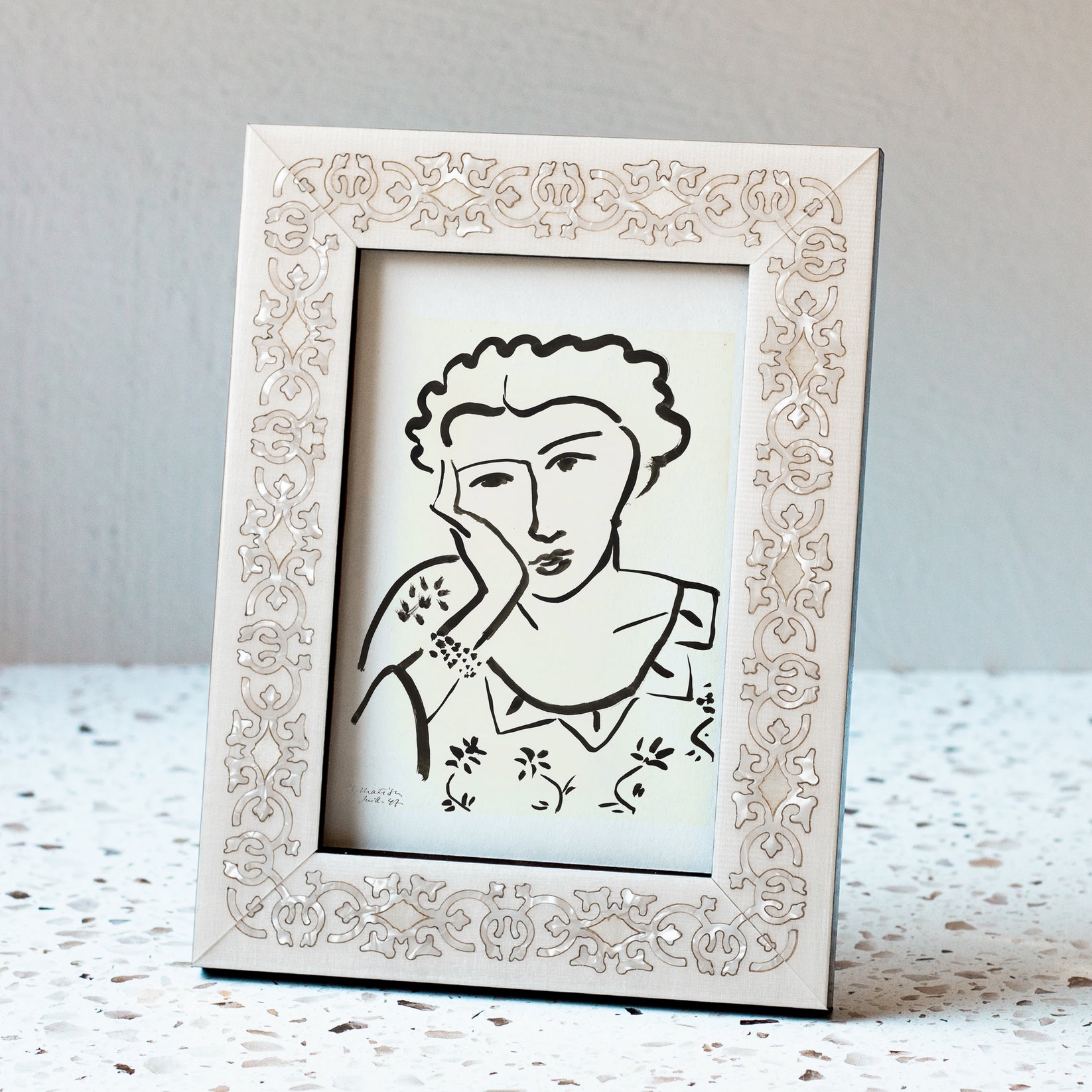 Marrakech Handmade Marquetry Picture Frame (4x6") – Maison Midi