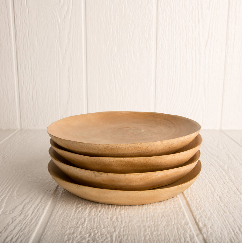 Mango Wood Dinner Plate — Maison Midi