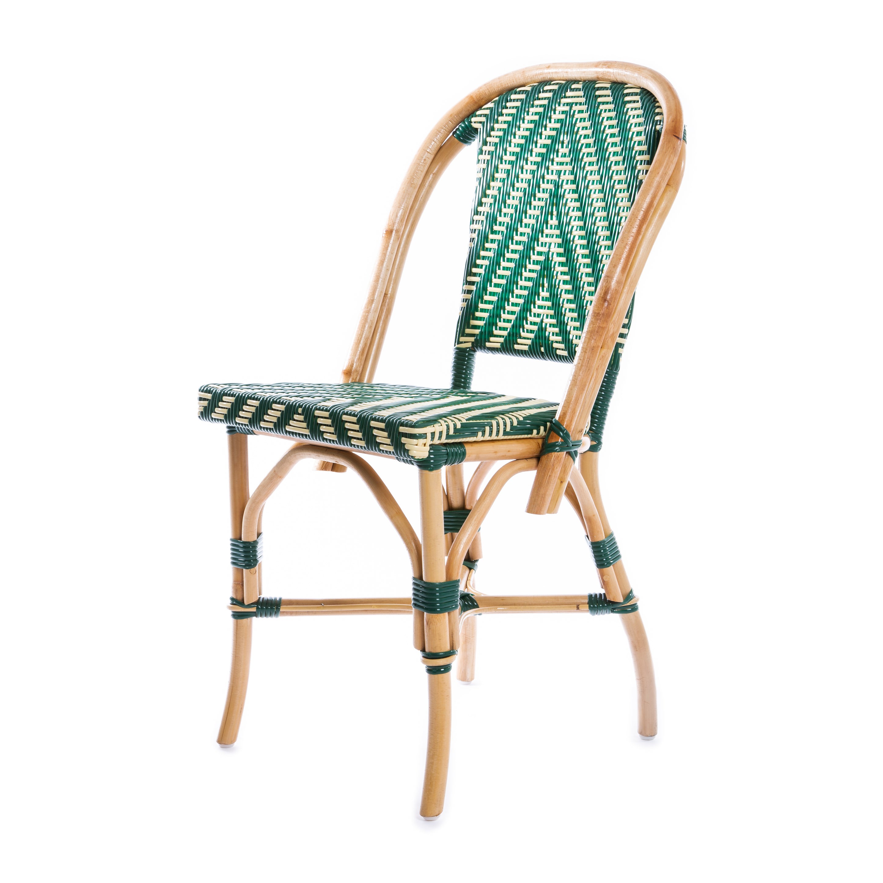 Green Cream Mediterranean Bistro Chair (Praga) – Maison Midi