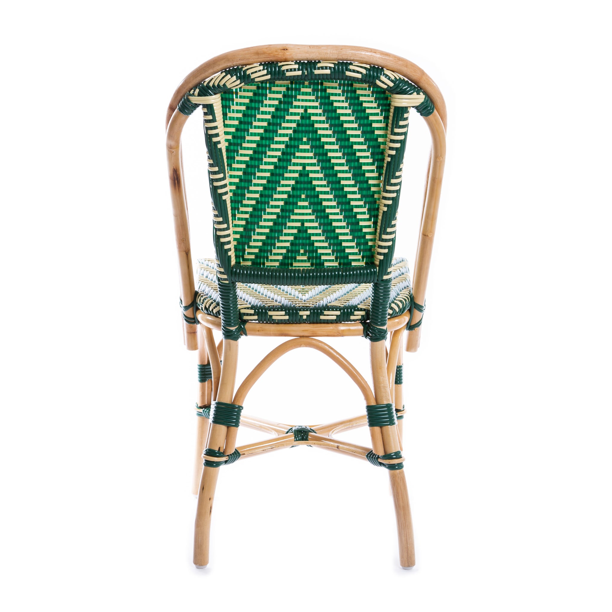 Green Cream Mediterranean Bistro Chair (Praga) – Maison Midi