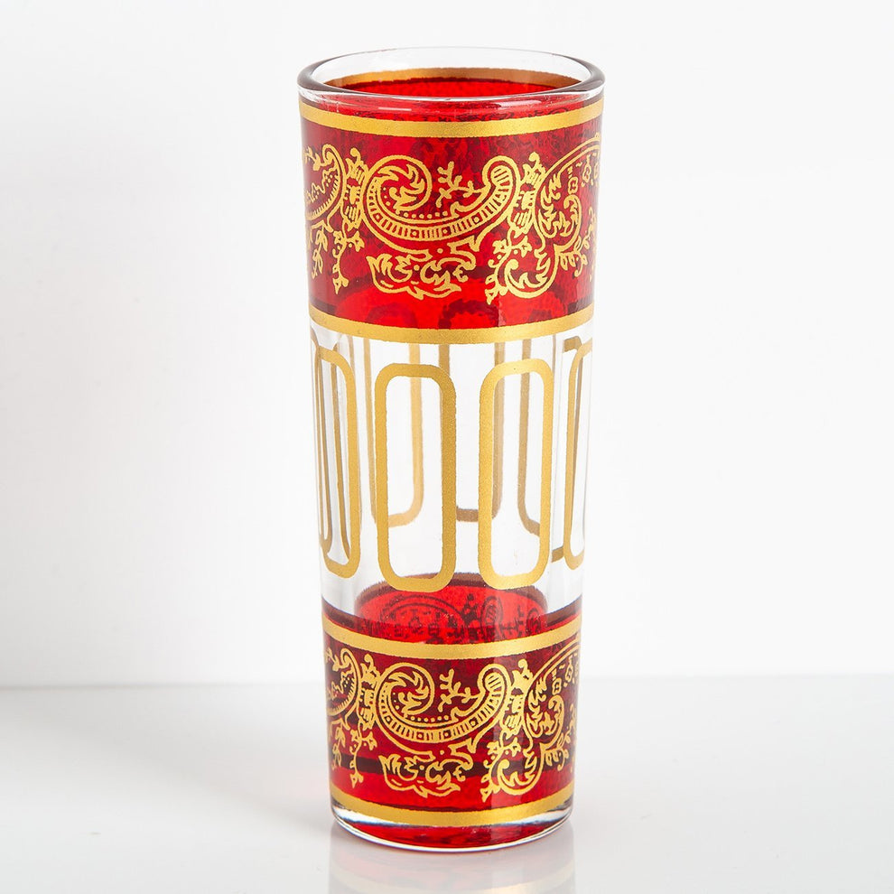 Red Moroccan Tea Shot Glass – Maison Midi