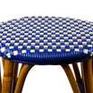 Royal Blue and Cream Mediterranean Bistro Stool (26" h) (E) – Maison Midi